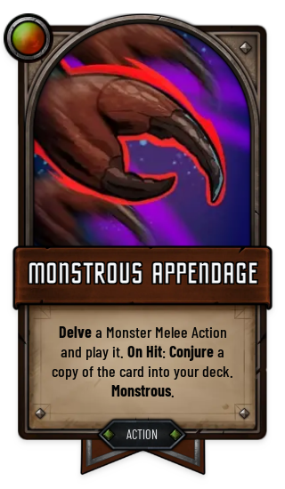 Card - Monstrous Appendage