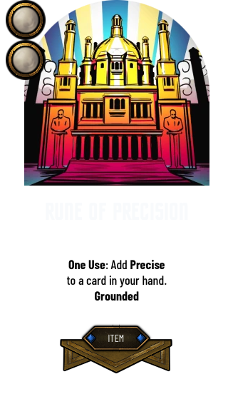 Card - Rune of Precision